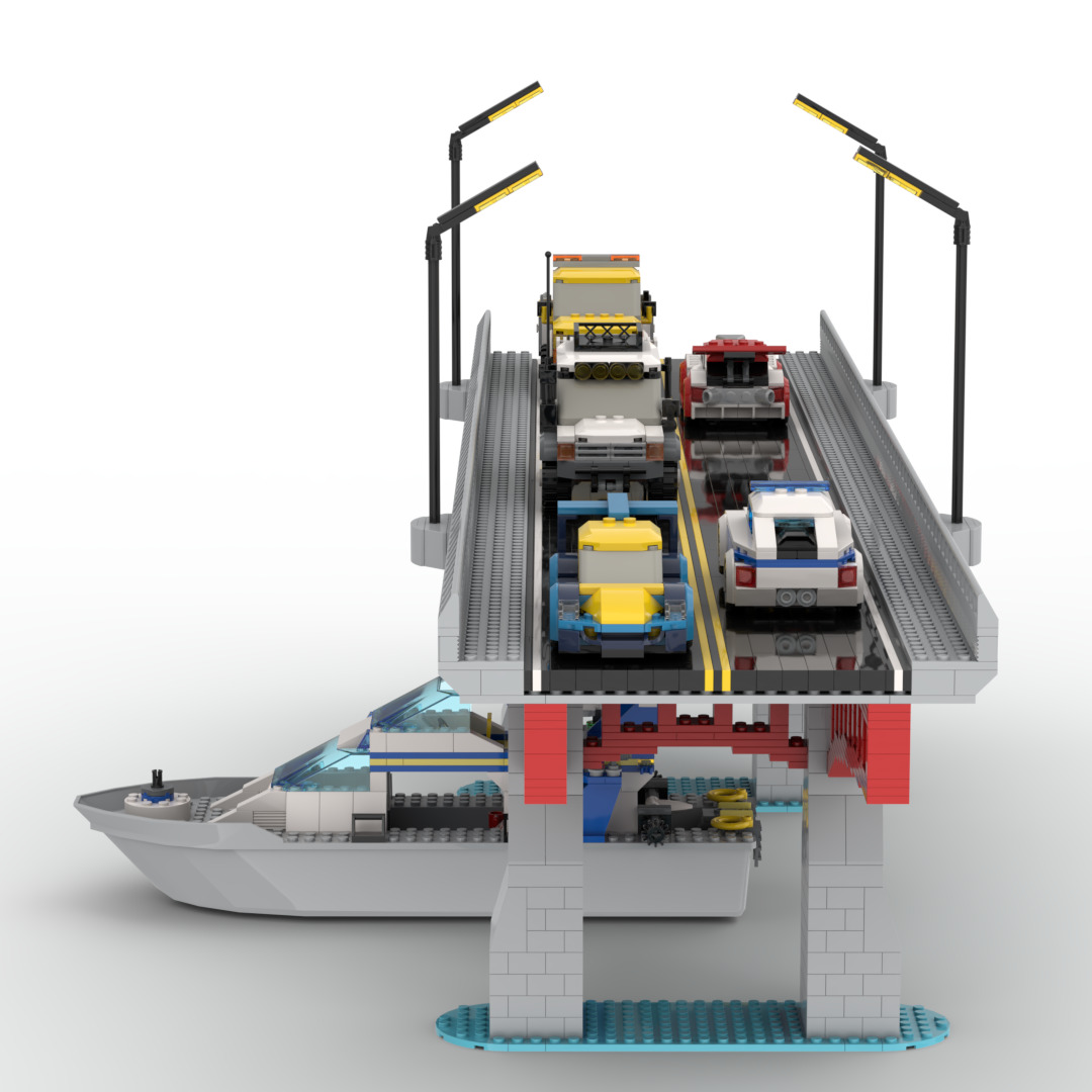 LEGO MOC Steel Arch Bridge by Ben_Stephenson | Rebrickable - Build with ...