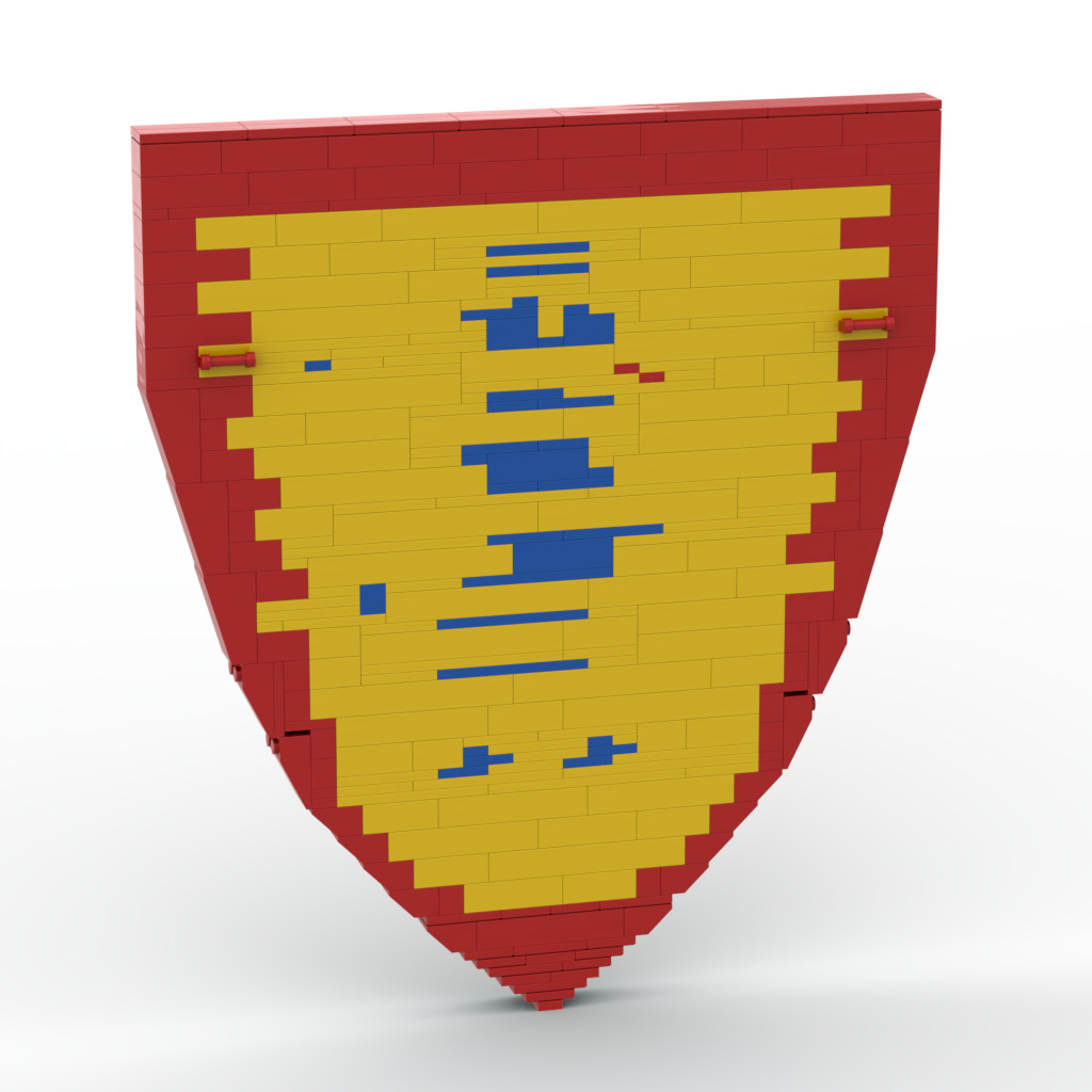 LEGO MOC Brick-Built Crusader / Lion Shield by Ben_Stephenson ...