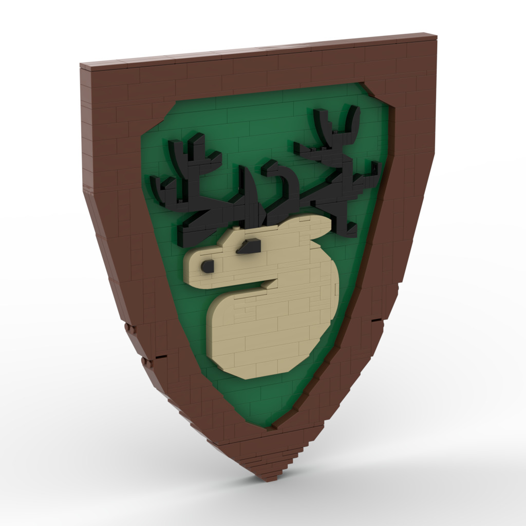 LEGO MOC Brick-Built Forestmen Shield by Ben_Stephenson | Rebrickable ...