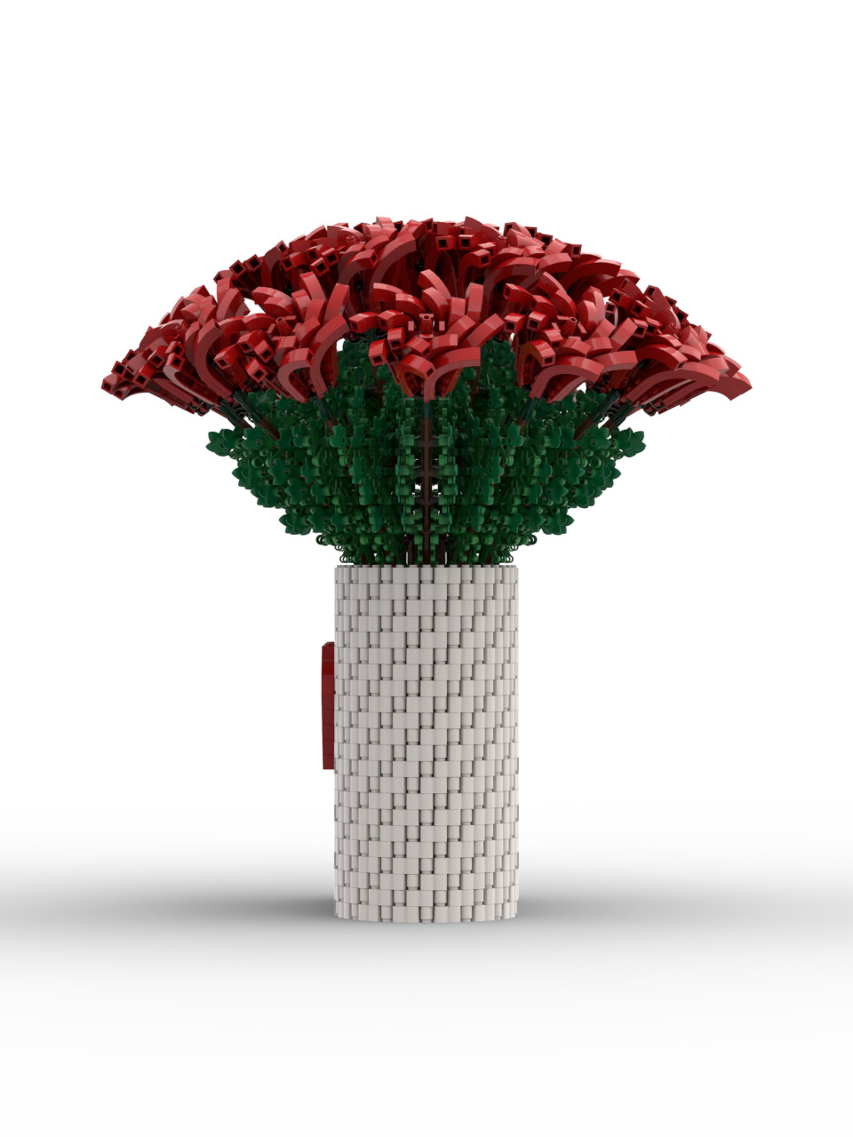 LEGO MOC Two Dozen Red Roses by Ben_Stephenson | Rebrickable - Build ...