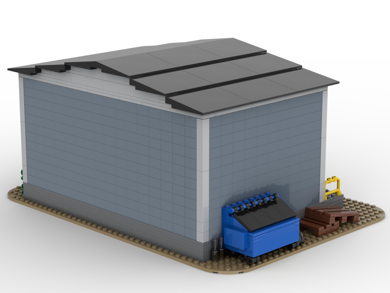 LEGO MOC Warehouse by Ben_Stephenson | Rebrickable - Build with LEGO